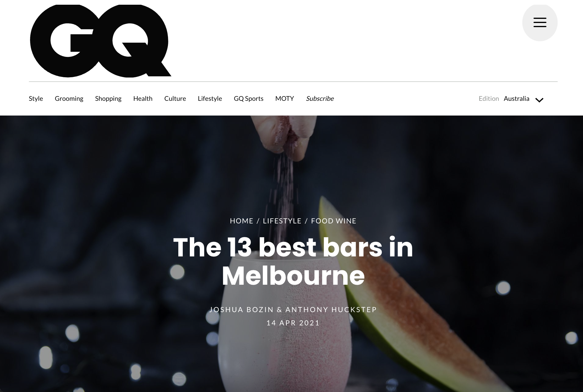 THE 13 BEST BARS IN MELBOURNE – Union Electric